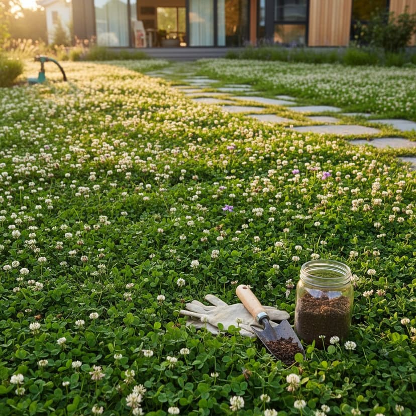 Clover Lawns: Cut Costs, Save Water, and Feed Soil Naturally ...