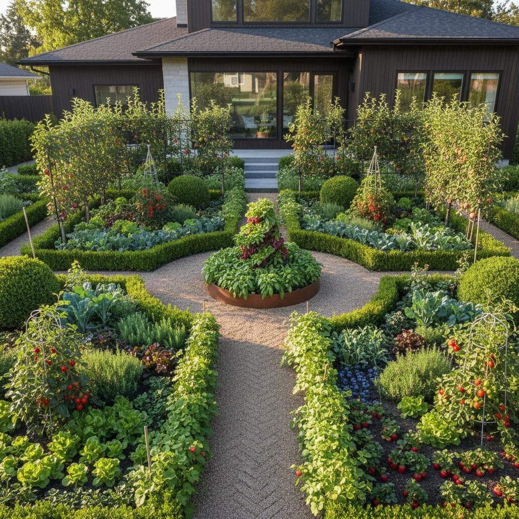Edible Front Yards Resembling Formal Gardens | intepragardens.com ...